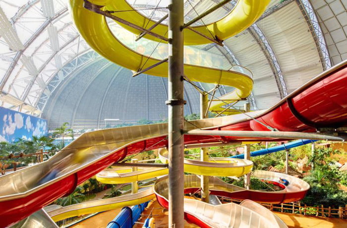Grootste waterpark Duitsland: Tropical Islands in Krausnick